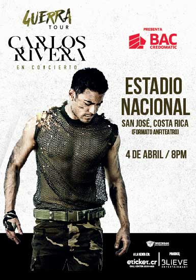 CARLOS RIVERA. Información de próximas fechas y presentaciones. Compra tus boletos en línea o en ...